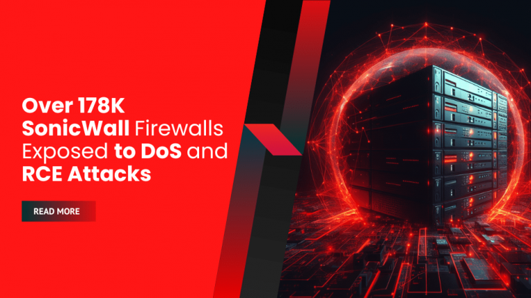 Over 178K SonicWall Firewalls Exposed to DoS and RCE Attacks ...