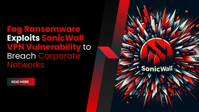 Fog Ransomware Exploits SonicWall VPN Vulnerability to Breach Corporate ... Fog Ransomware Exploits SonicWall VPN Vulnerability to Breach Corporate ...
