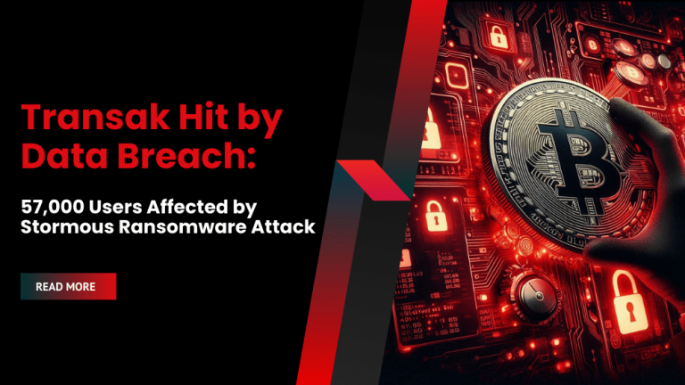 Transak Hit by Data Breach: 57,000 Users Affected by Stormous ...