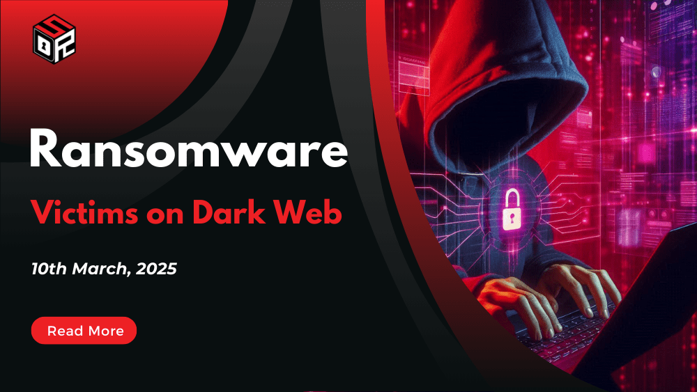 Ransomware Victims on Dark Web – 10th March, 2025 - Security Spotlight