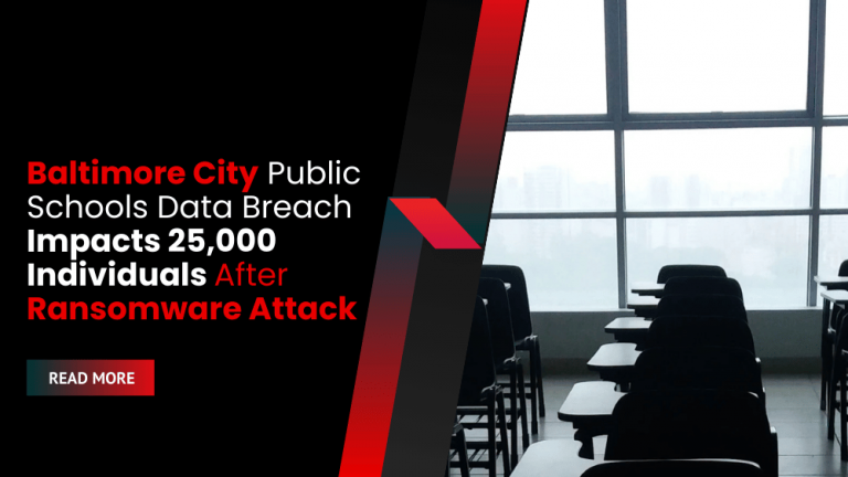 Baltimore City Public Schools Data Breach Impacts 25,000 Individuals ...