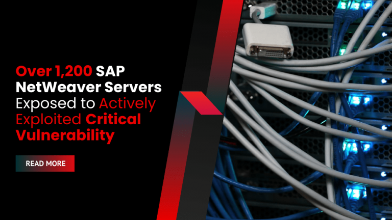 Over 1,200 SAP NetWeaver Servers Exposed to Actively Exploited Critical Vulnerability - Security ...