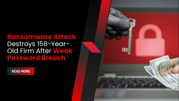 Ransomware Attack Destroys 158-Year-Old Firm After Weak Password Breach ...