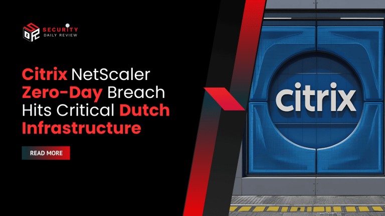 Citrix NetScaler Zero-Day Breach Hits Critical Dutch Infrastructure ...