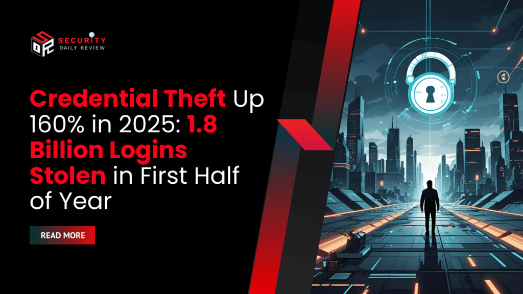Credential Theft Up 160% in 2025: 1.8 Billion Logins Stolen in First ...