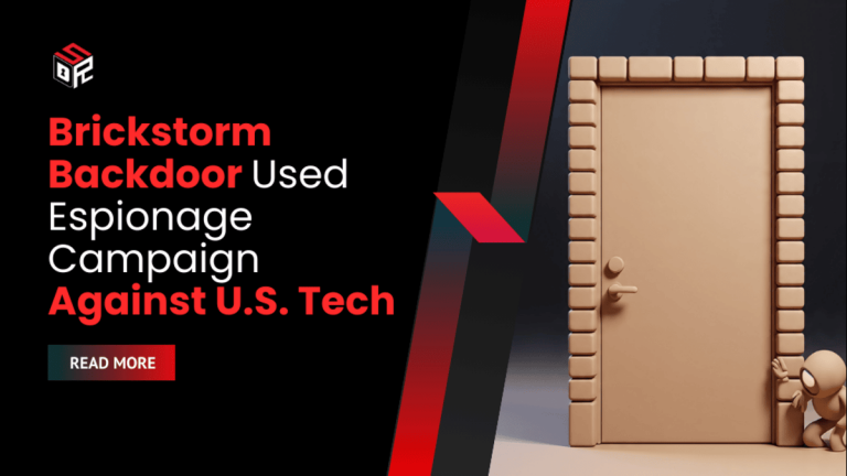 Brickstorm Backdoor Used Espionage Campaign Against U.S. Tech - Cybersecurity