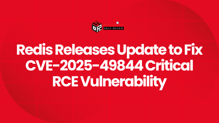 Redis Releases Update to Fix CVE-2025-49844 Critical RCE Vulnerability - Network Security