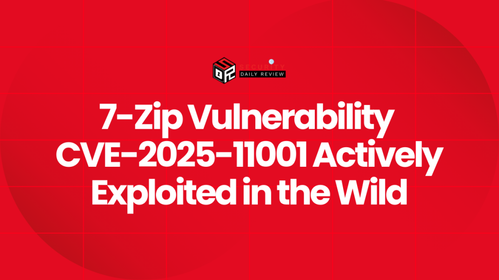 7-Zip Vulnerability CVE-2025-11001 Actively Exploited in the Wild - CVE ...