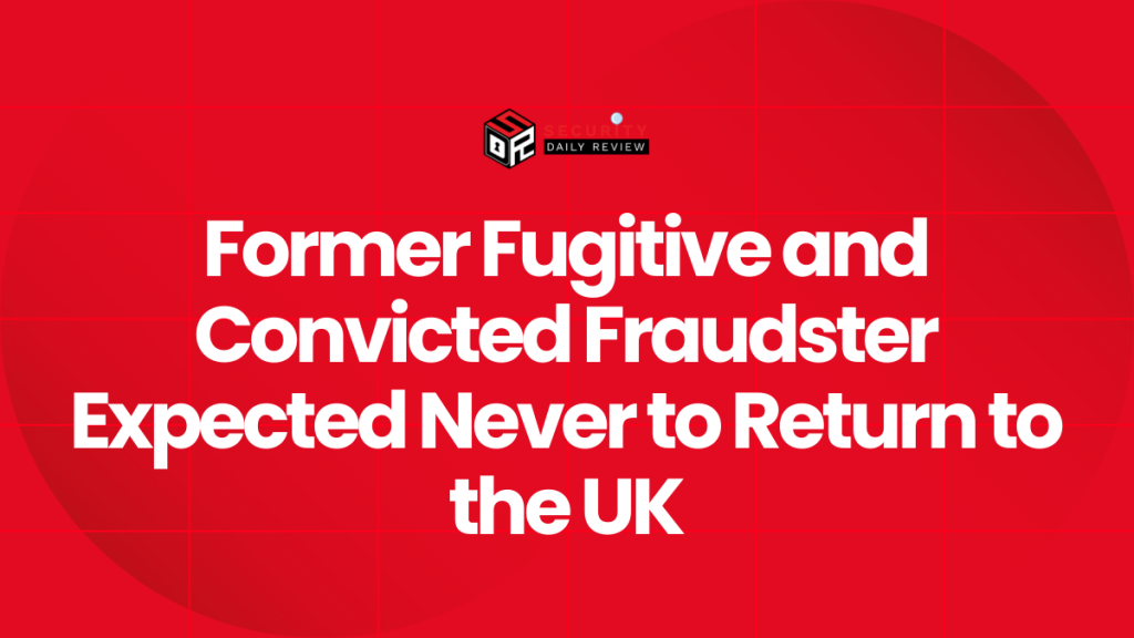 Former Fugitive and Convicted Fraudster Expected Never to Return to the ...