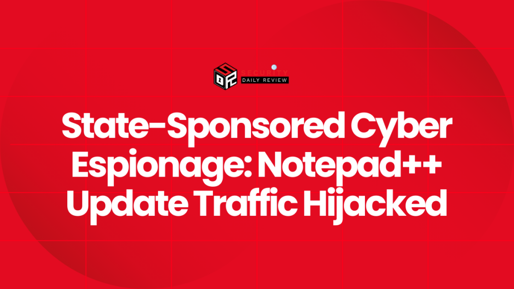 State-Sponsored Cyber Espionage: Notepad++ Update Traffic Hijacked ...