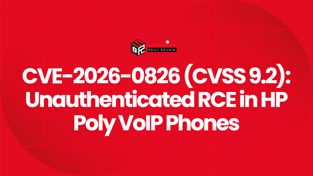 CVE-2026-0826 (CVSS 9.2): Unauthenticated RCE in HP Poly VoIP Phones ...