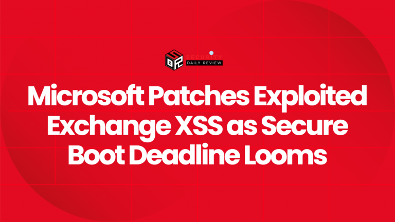 Microsoft Patches Exploited Exchange XSS as Secure Boot Deadline Looms ...